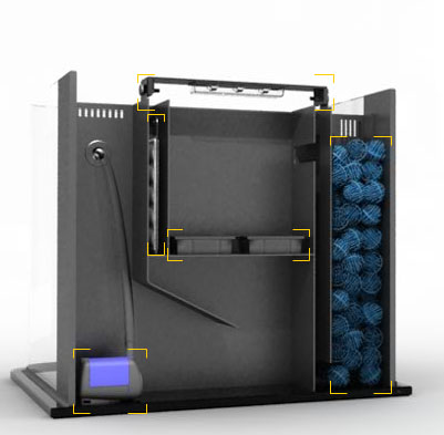ECO Mini 28R Aquarium | EcoSystem Aquarium